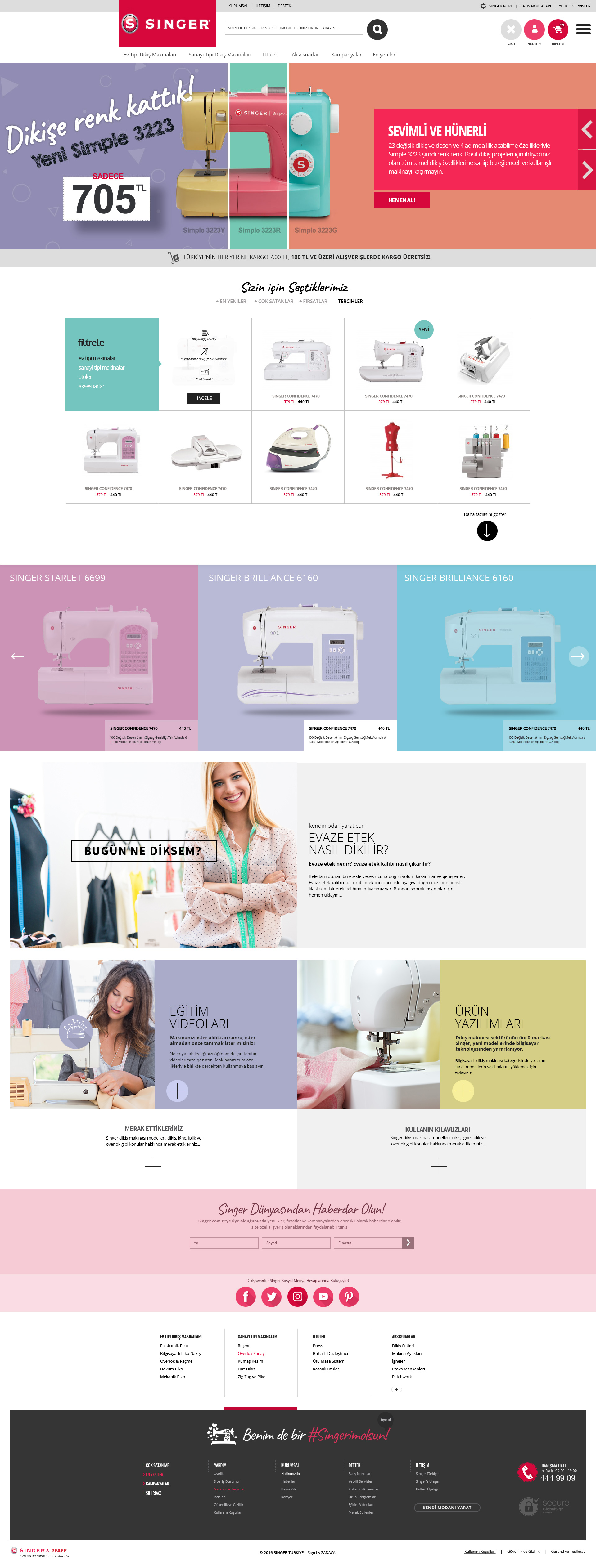 Singer Sewing Machines